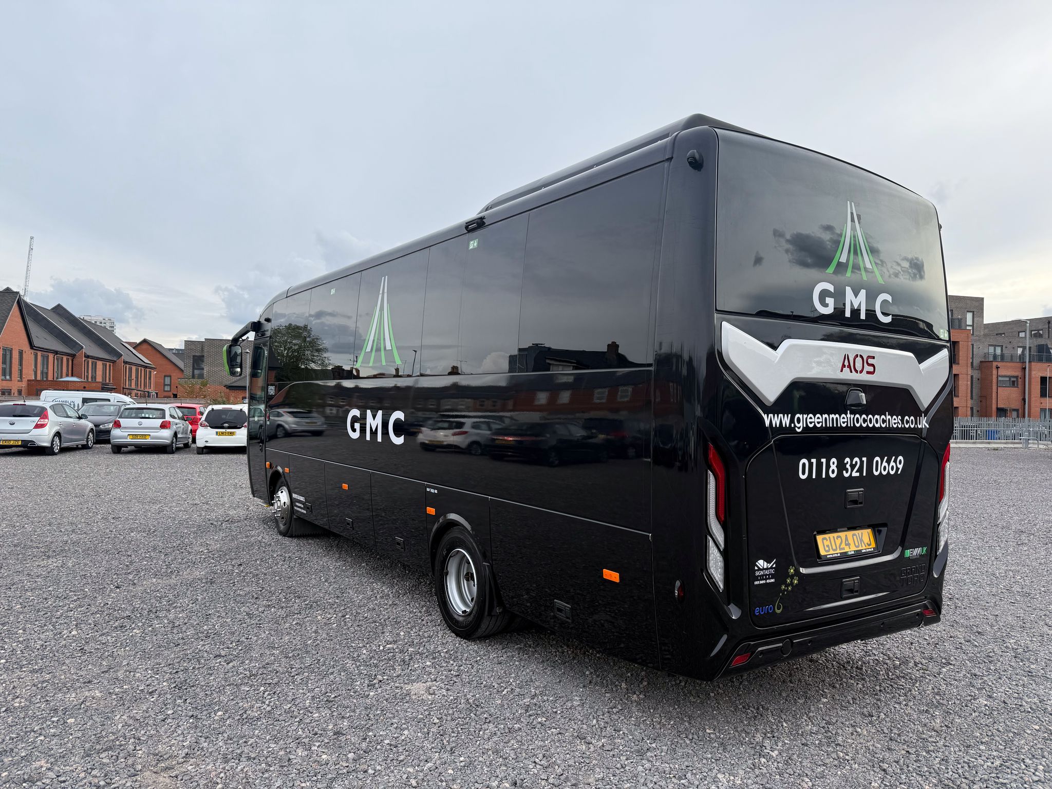 AOS Grand Toro 37 Seater - Green Metro Coaches